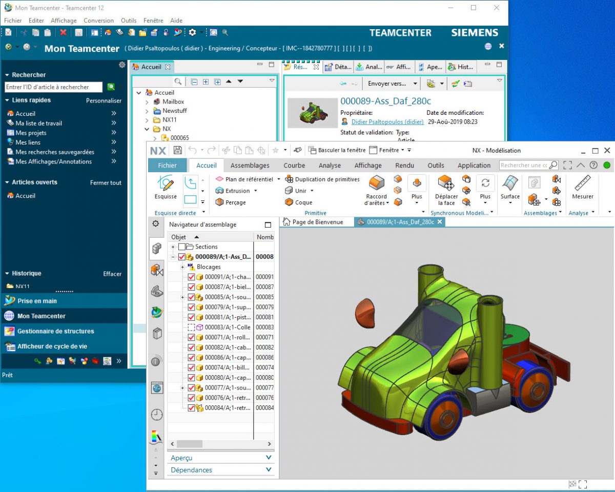 FORMATION : NX CAO et TeamCenter – PSI-CAD